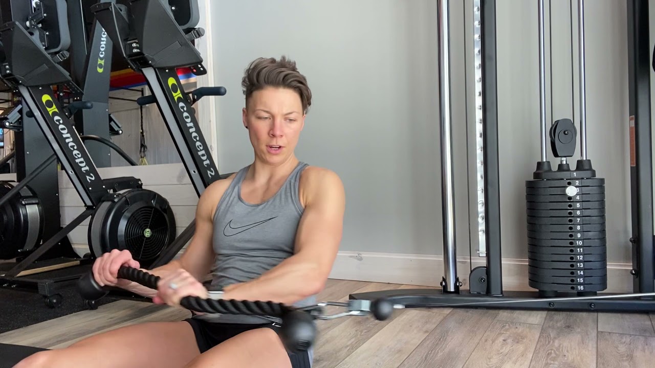 Seated Cable Russian Twist - YouTube