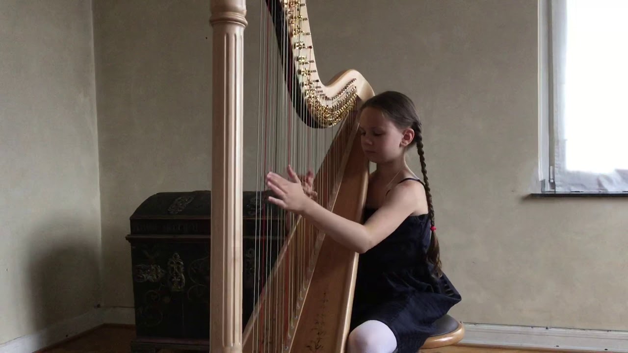 Marcel Tournier — Soupir — Harp - YouTube