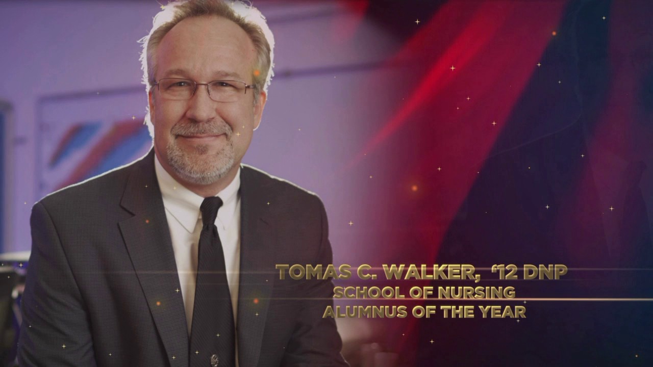 UNLV School of Nursing Alumnus of the Year - Tomas Walker '12 - YouTube