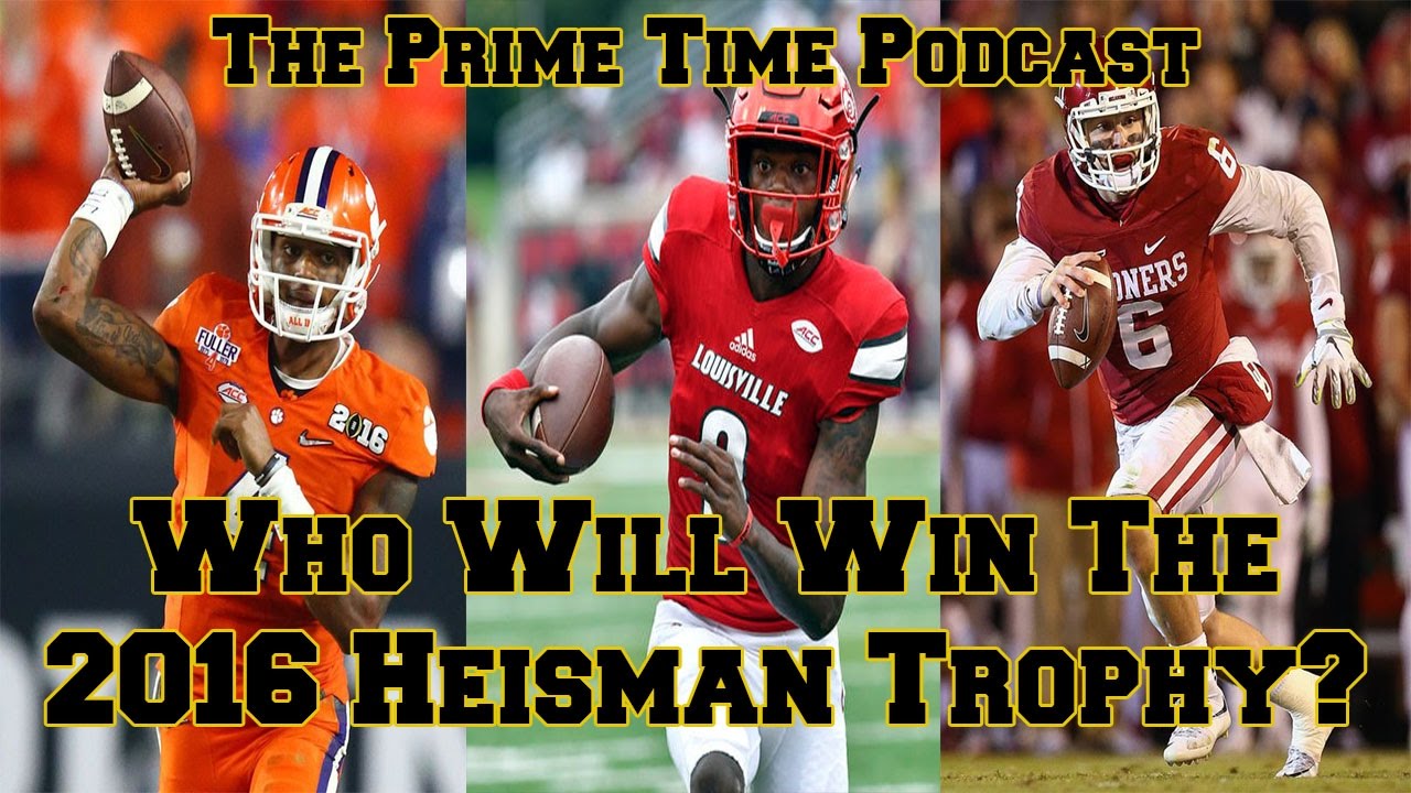 Who Will Win The 2016 Heisman Trophy? - YouTube