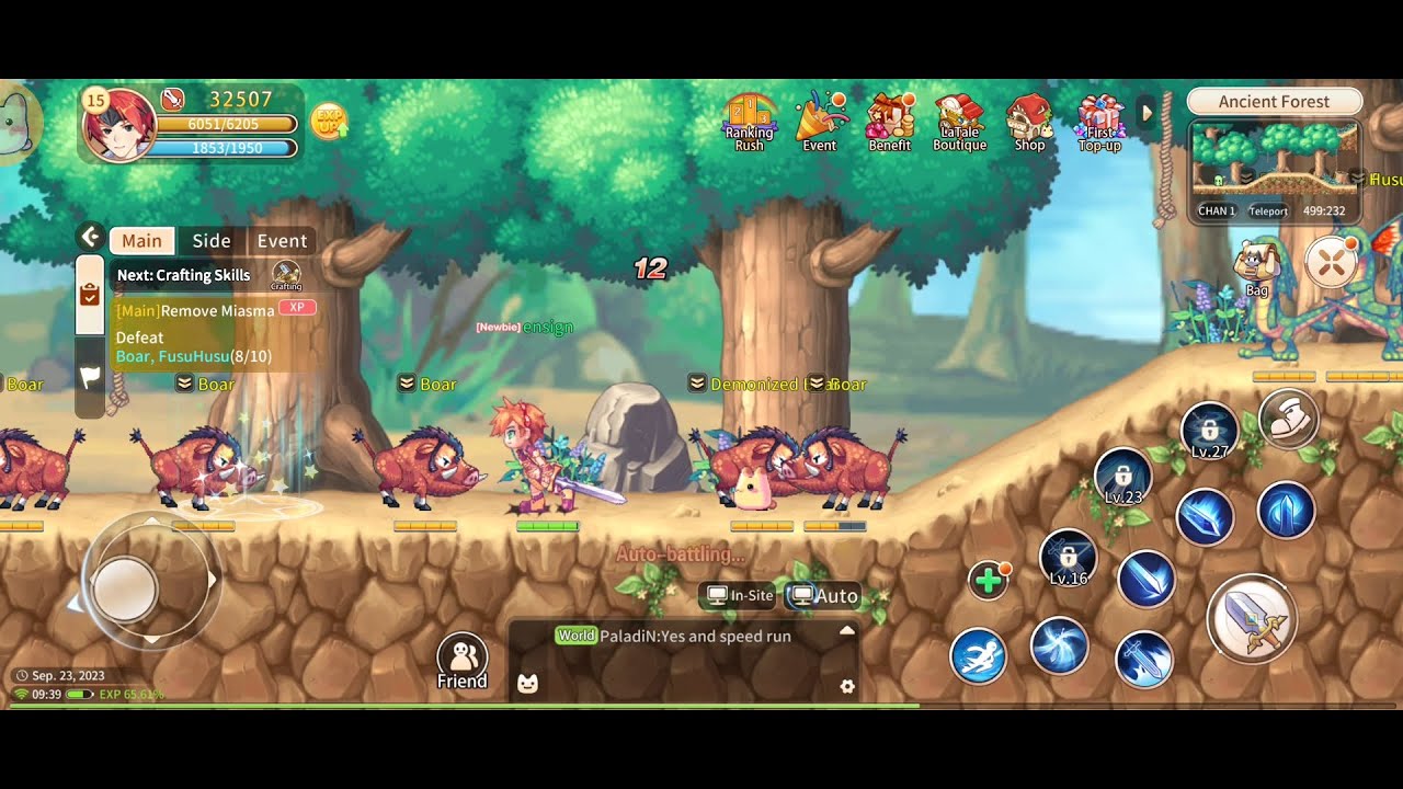 LaTale M (by Lulin Games) - free side scrolling MMORPG for Android and ...