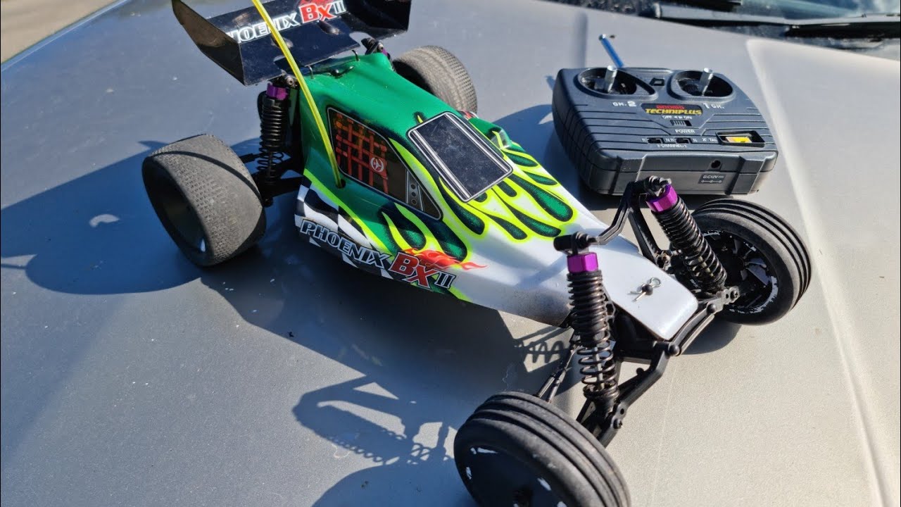 2wd rc buggy - thunder tiger phoenix bx2 - YouTube