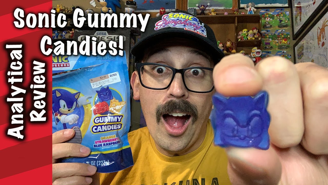 Sonic Gummy Candy Review - YouTube