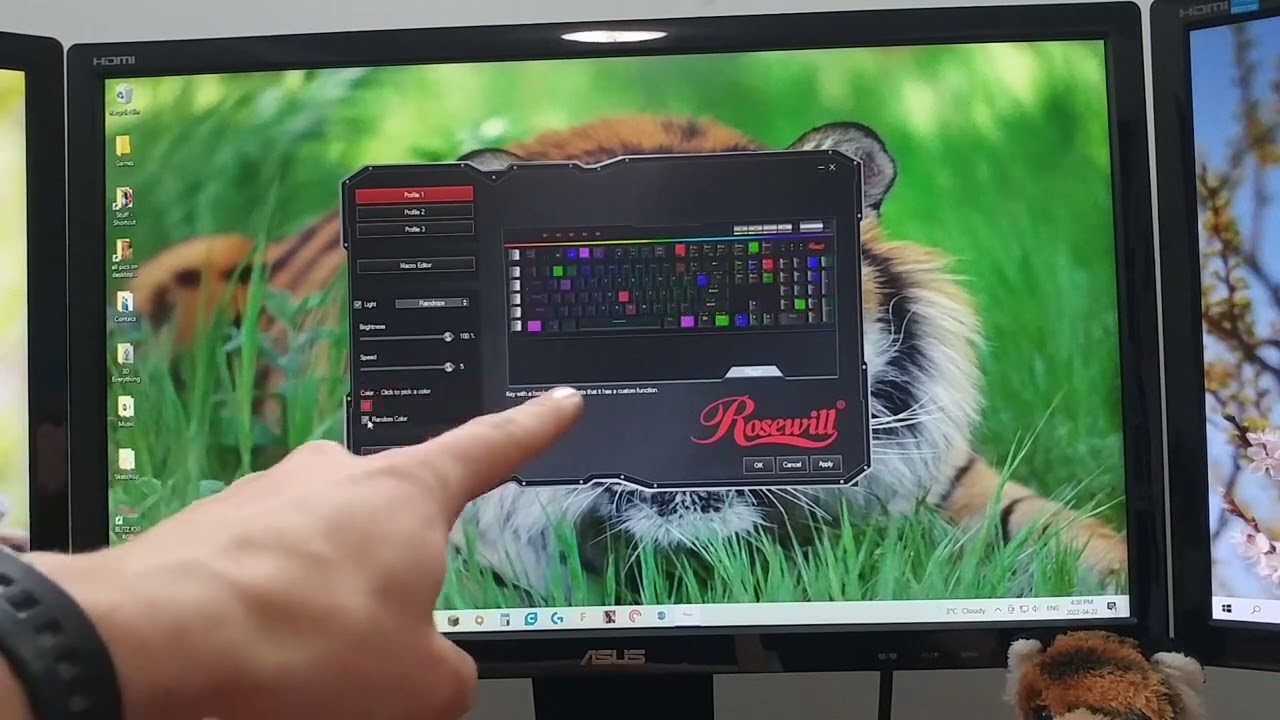 Rosewill Blitz K50 Keyboard Review - YouTube