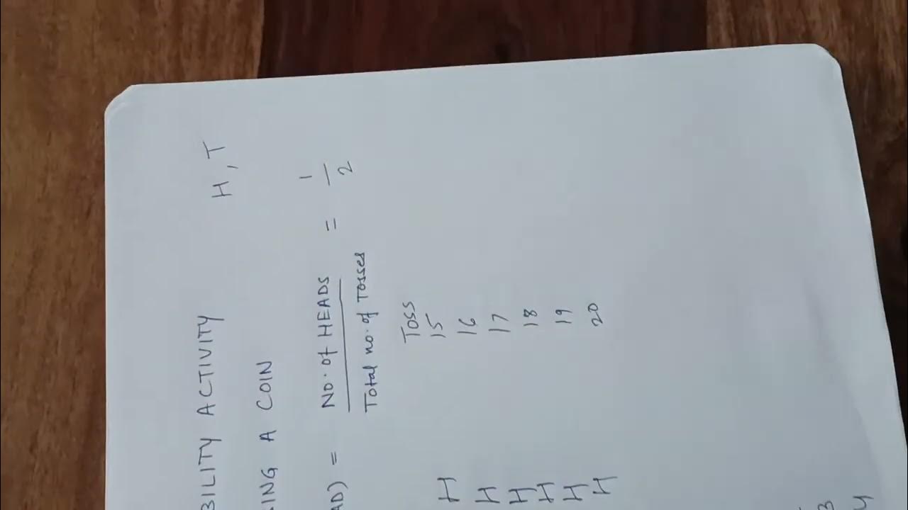 Coin Tossing Probability - Experimental vs Theoretical! - YouTube