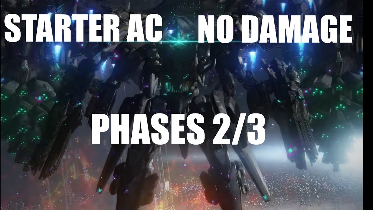 Armored Core VI: Starter AC, No Damage, No OS Tuning VS ALLMIND (Phases ...