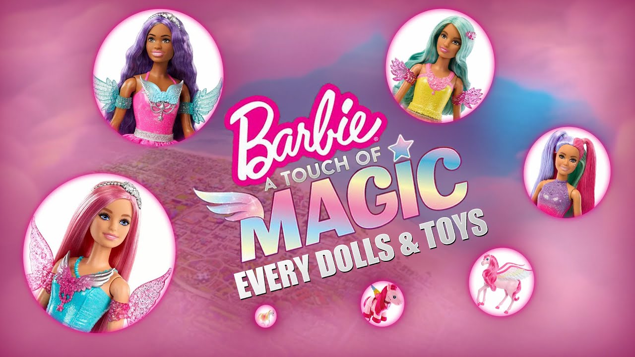 FULL LIST! | Barbie: A Touch of Magic™ all DOLLS & TOYS available now ...