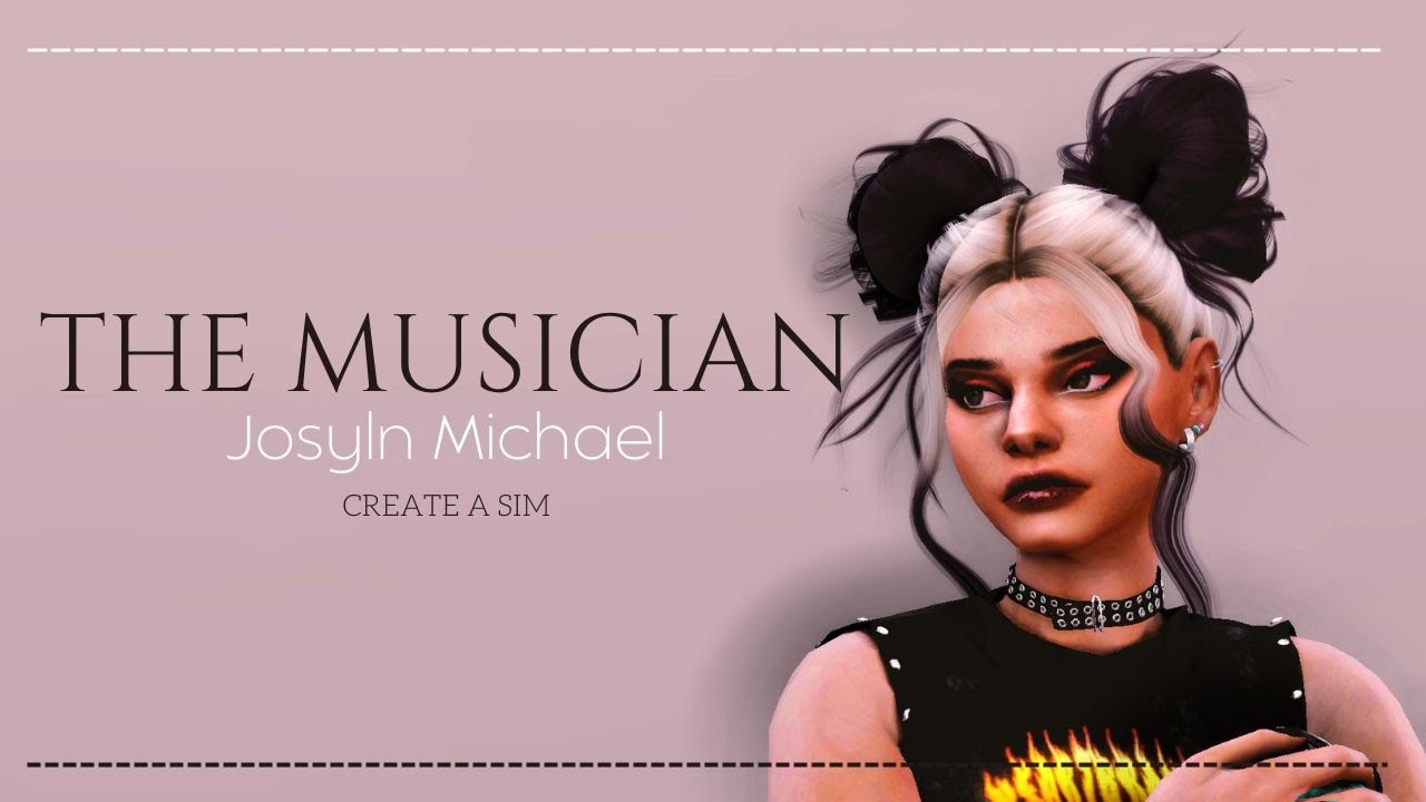 The Musician | Sims 4 Create a Sim - YouTube