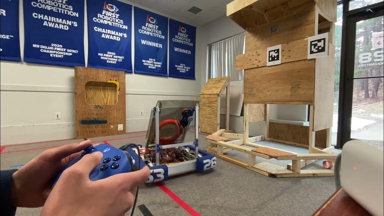 FRC KitBot Auto-Aim Demo - YouTube