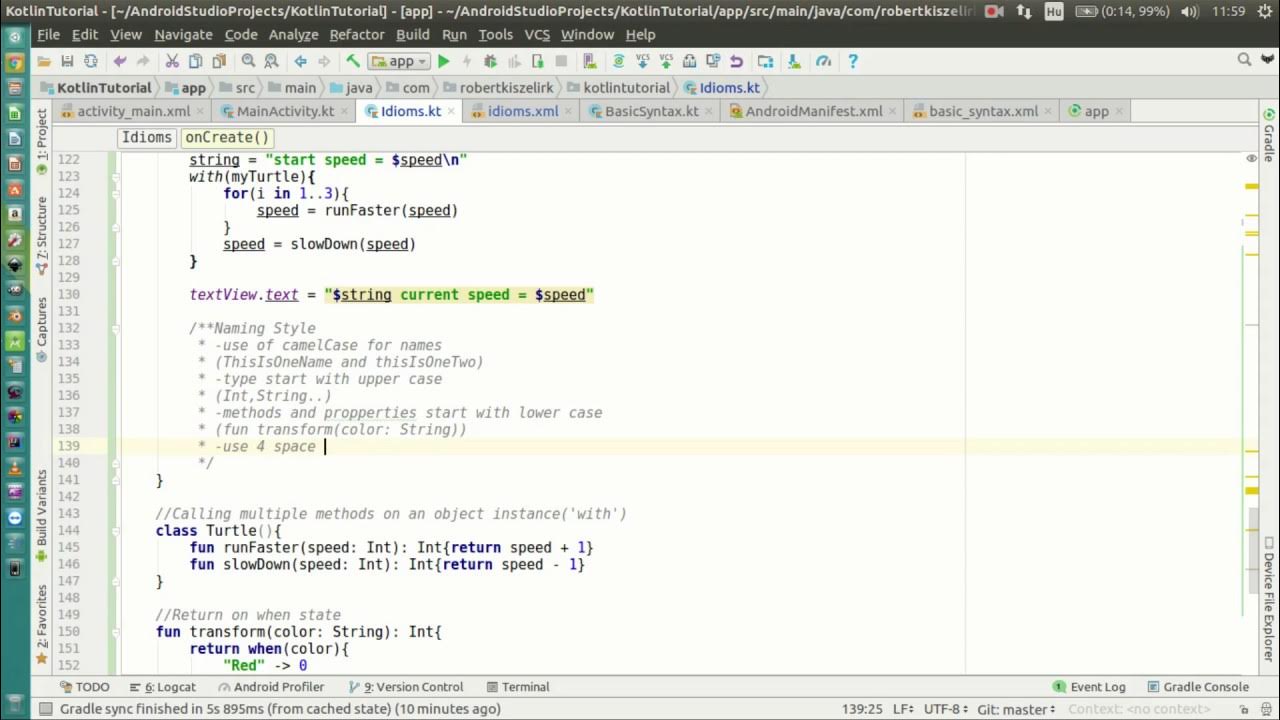 Android Kotlin Tutorial #025 - Coding Convention - Naming Style - YouTube