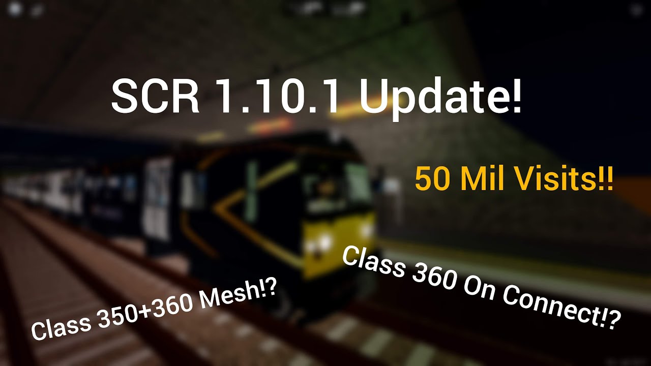 CityStepfordNews | Version 1.10.1 Is Here! Class 350 & 360 Meshed! CN ...