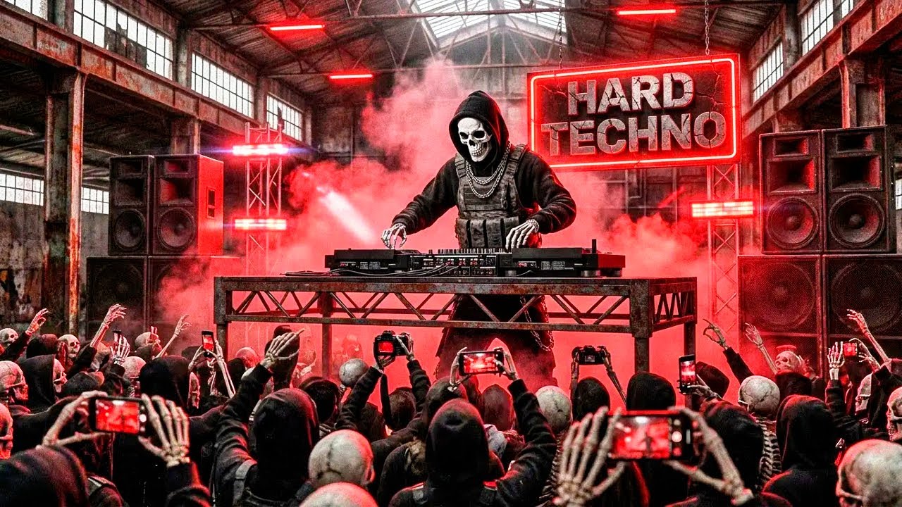 HARD TECHNO MIX 2026 💣 Brutal | Underground Warehouse Rave | 4K ...
