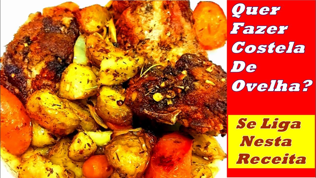 Costela De Ovelha Ovelha Assada Com Legumes- Tempero Incrível - YouTube