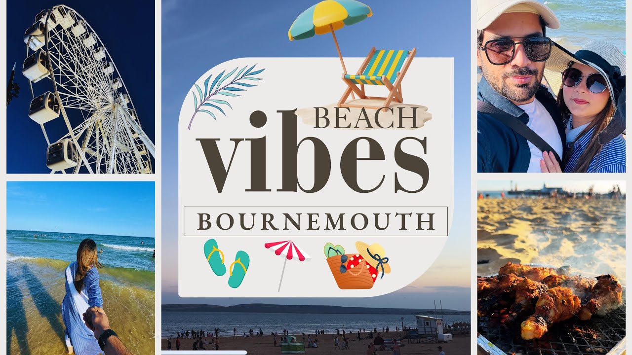 BOURNEMOUTH | Tour of Bournemouth Beach & Seafront | UK | @vlogversemz ...