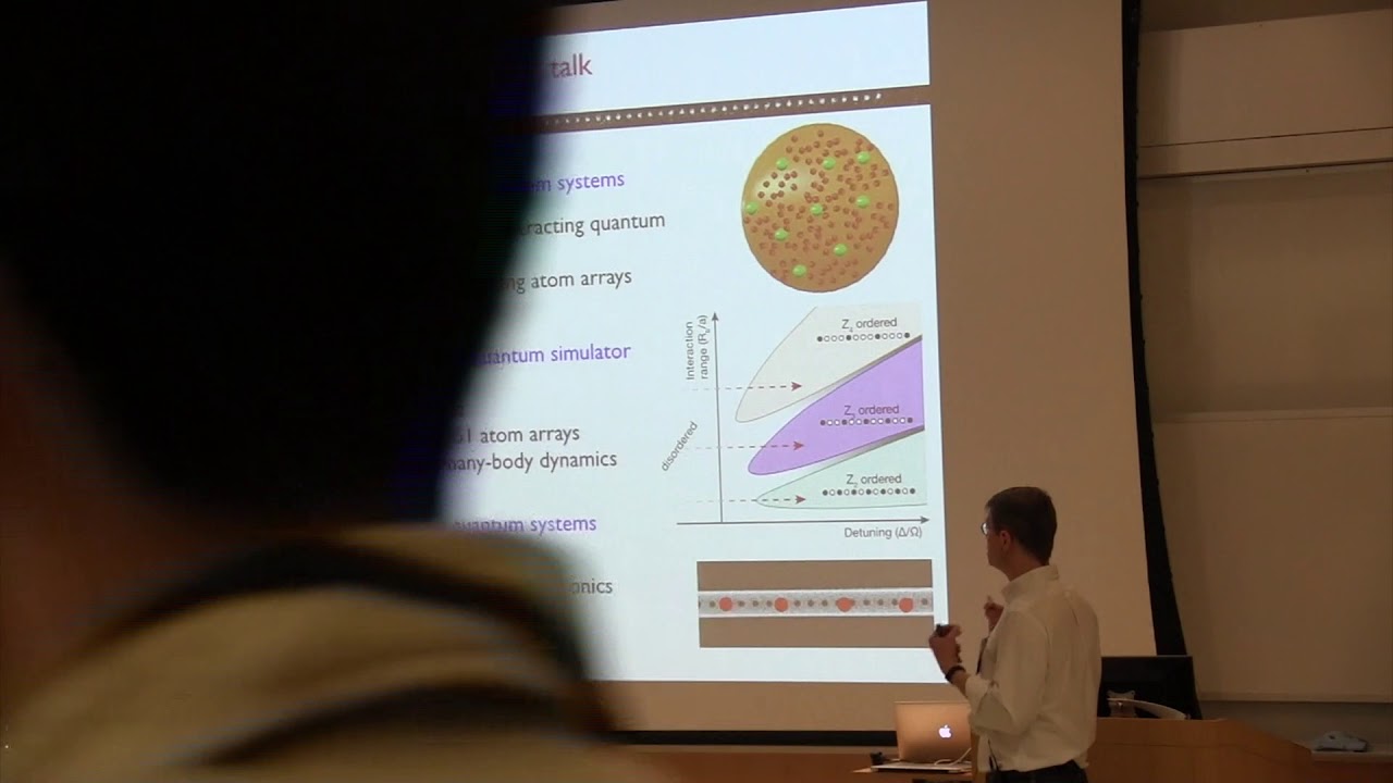 2018 CCMR Symposium - Prof. Mikhail Lukin, Harvard University - YouTube