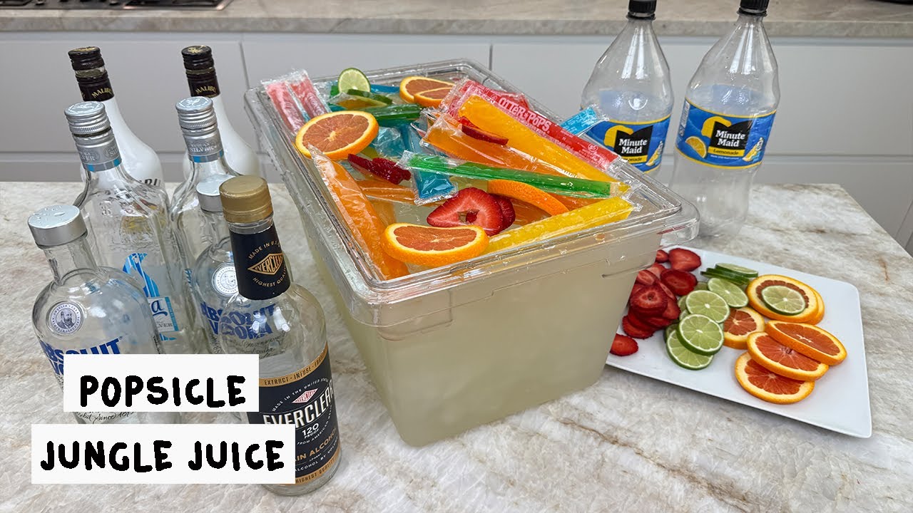 Popsicle Jungle Juice - YouTube