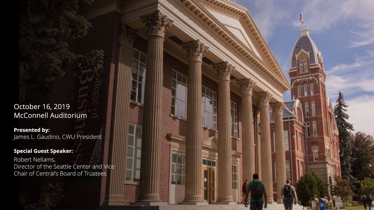 CWU - State of the University Address - Oct. 2019 - YouTube
