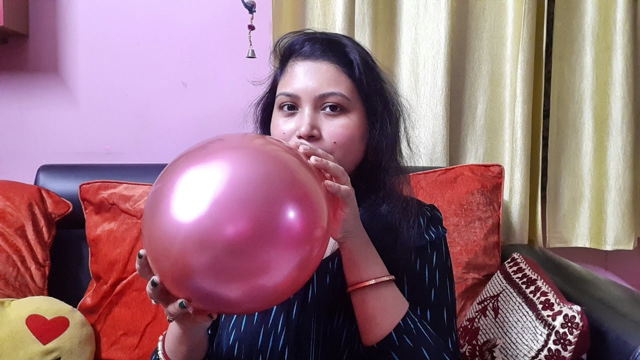 Balloon 🎈 Blowing And Bursting Challenge 🥶 Requested Video