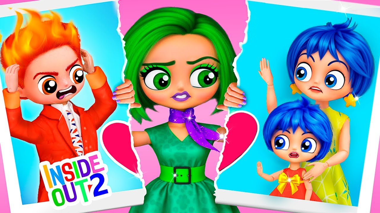 Inside out 2 - Mama Freude gegen Stiefmutter Ekel! 32 DIYs für LOL OMG ...