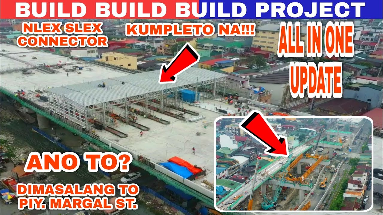 HALA KUMPLETO NA TOLL PLAZA!!! NLEX SLEX CONNECTOR PROJECT BUILD BUILD ...