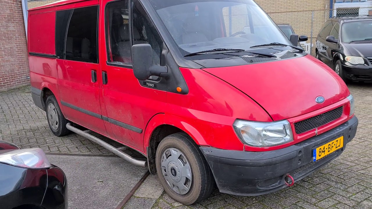 Ford Transit 2002 Dubbel cabine - YouTube