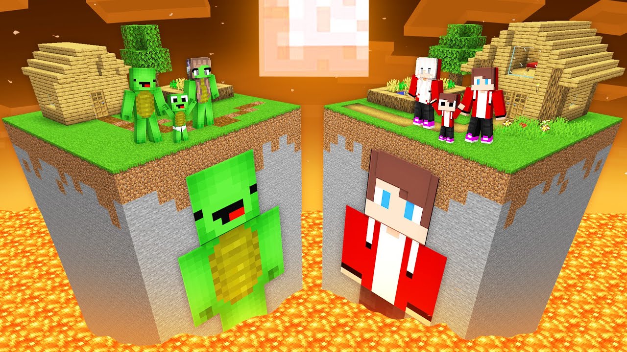 Mikey FAMILY vs JJ FAMILY Who Will SURVIVE Whe APOCALYPSE Survival Battle in Minecraft Maizen ...