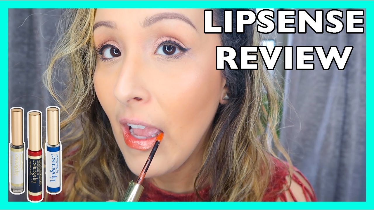 HONEST LIPSENSE REVIEW - YouTube