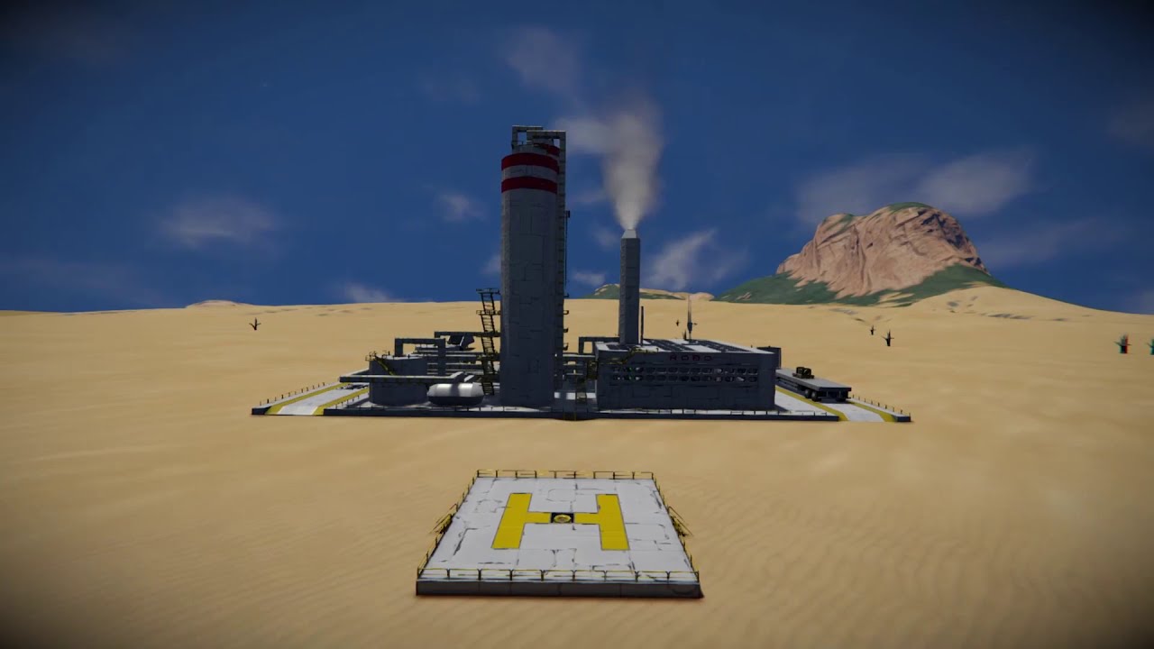 Space Engineers Ep98 RoboTech Ore Refinery - YouTube