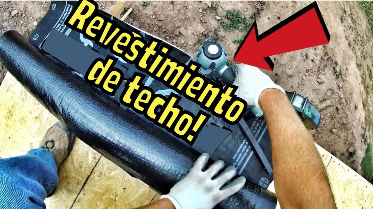 Cómo instalar una capa base para techos - YouTube