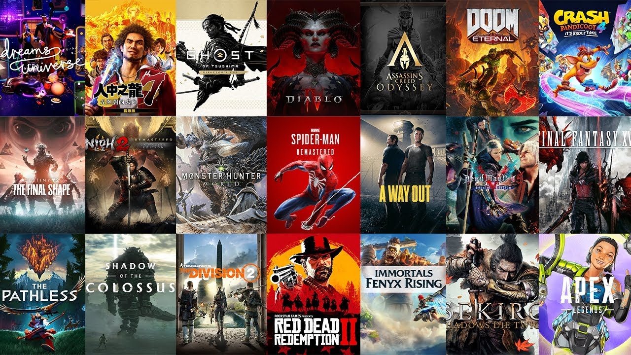 Top 50 PS4 FAVORITE Games To Play In 2024 - YouTube