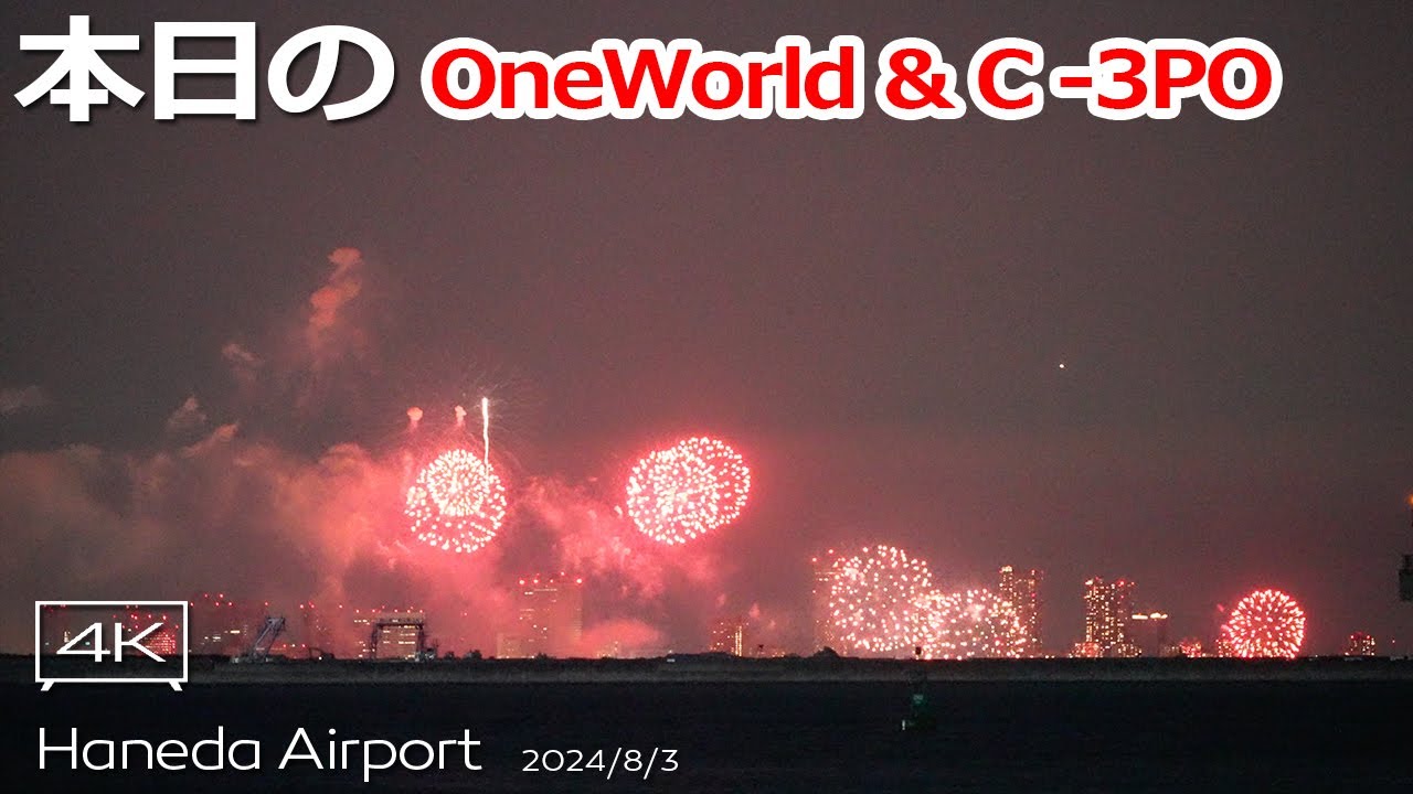【OneWorld & C-3PO】JAL B789 OneWorld . ANA B777-200ER StarWars C-3PO ...