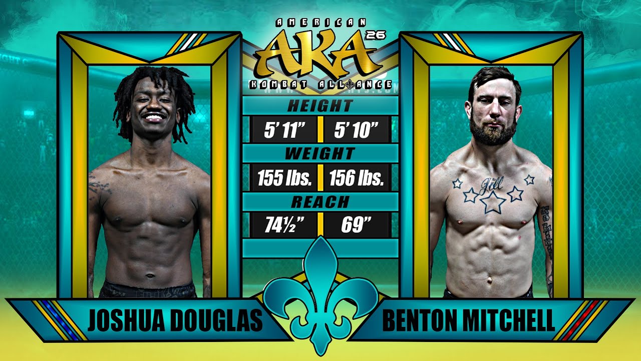 AKA 26 Bout 3 Joshua Douglas vs Benton Mitchell - YouTube