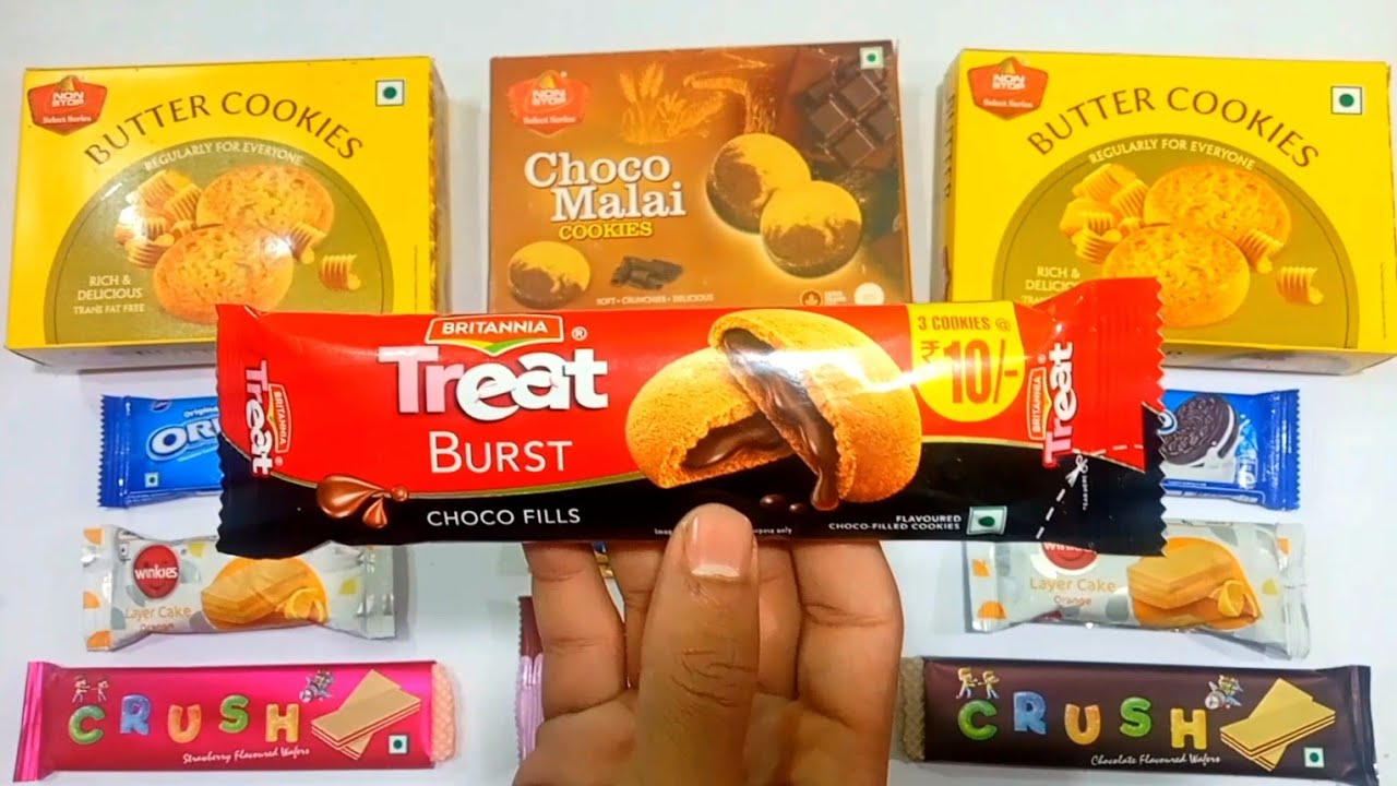Chocolates, Biscuits, Cakes and more unboxing video - YouTube