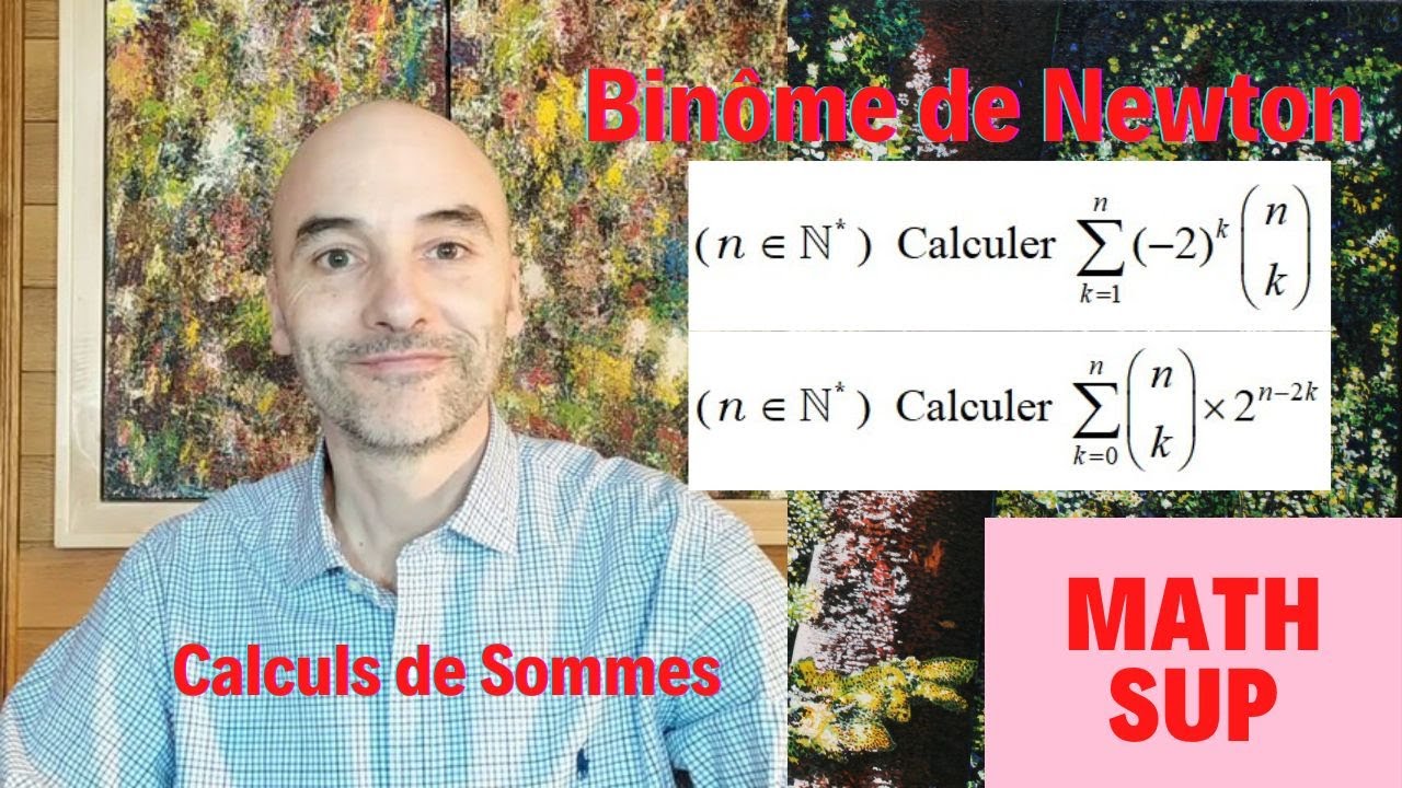 12-Utilisation du Binôme de Newton (Math Sup) - YouTube