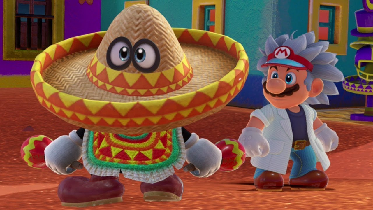 Super Mario Odyssey - All Hat-and-Seek Challenges - YouTube