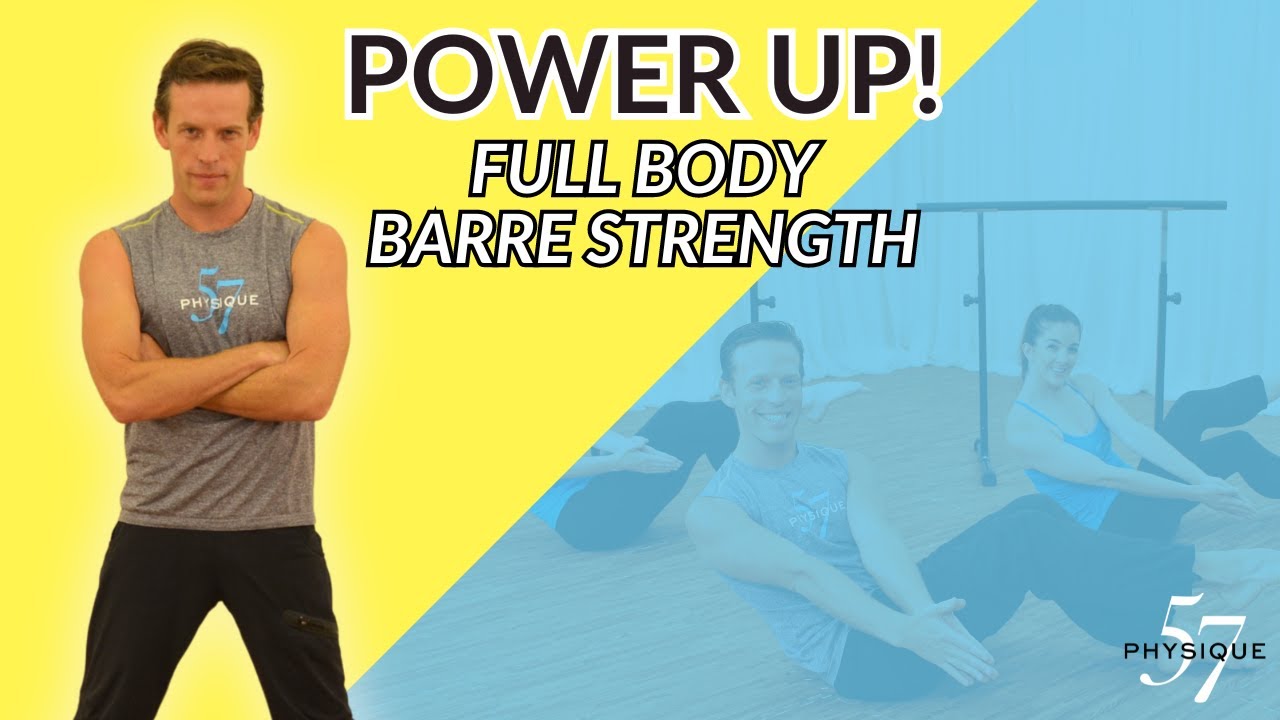 POWER UP: Energizing Barre Workout for Core + Upper Body Strength - YouTube