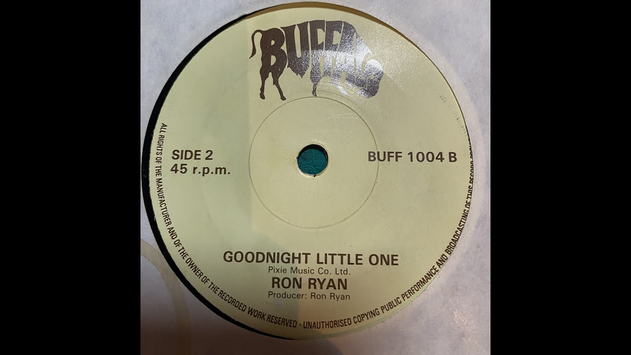 Goodnight Little One by Ron Ryan - YouTube