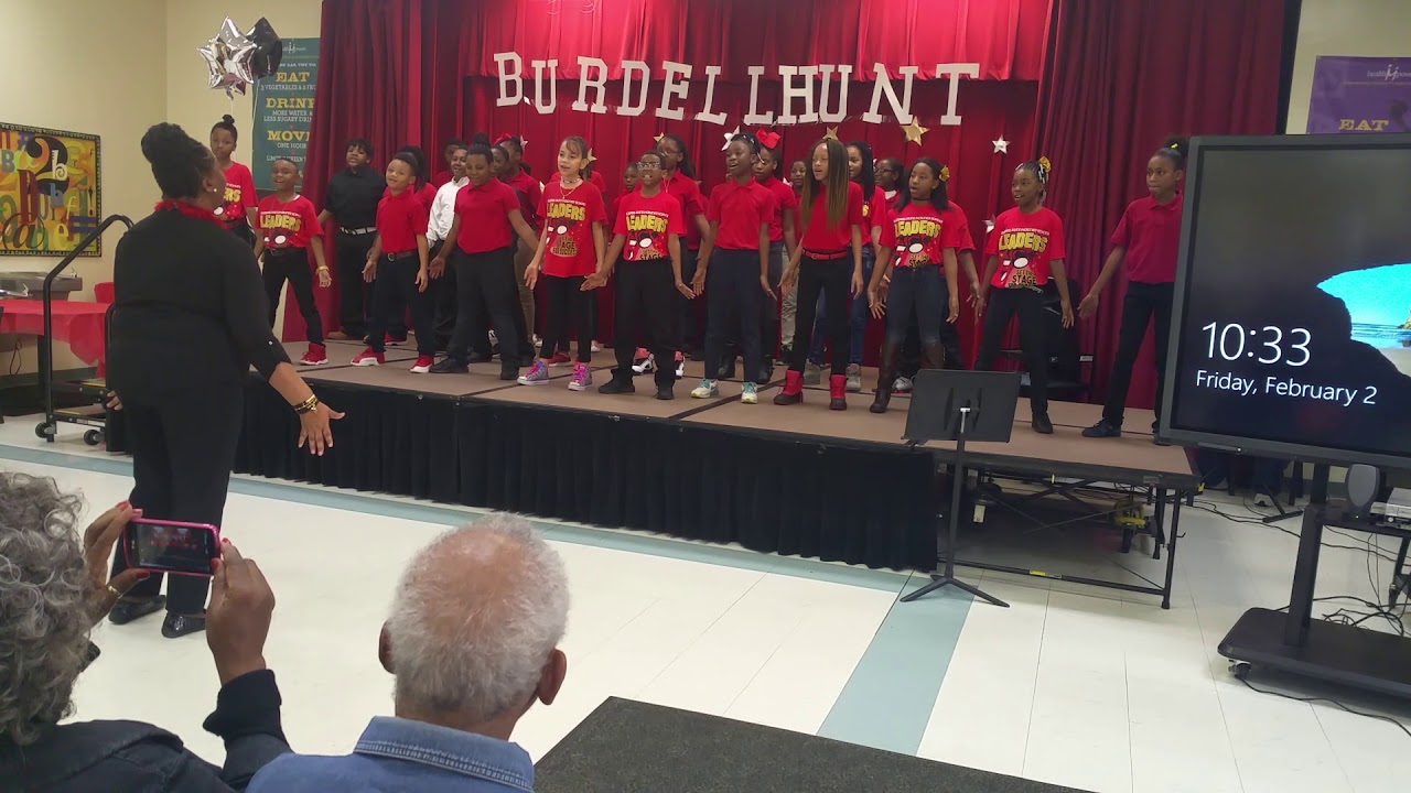 Burdell Hunt 3rd - 5th Graders Leadership Day - YouTube