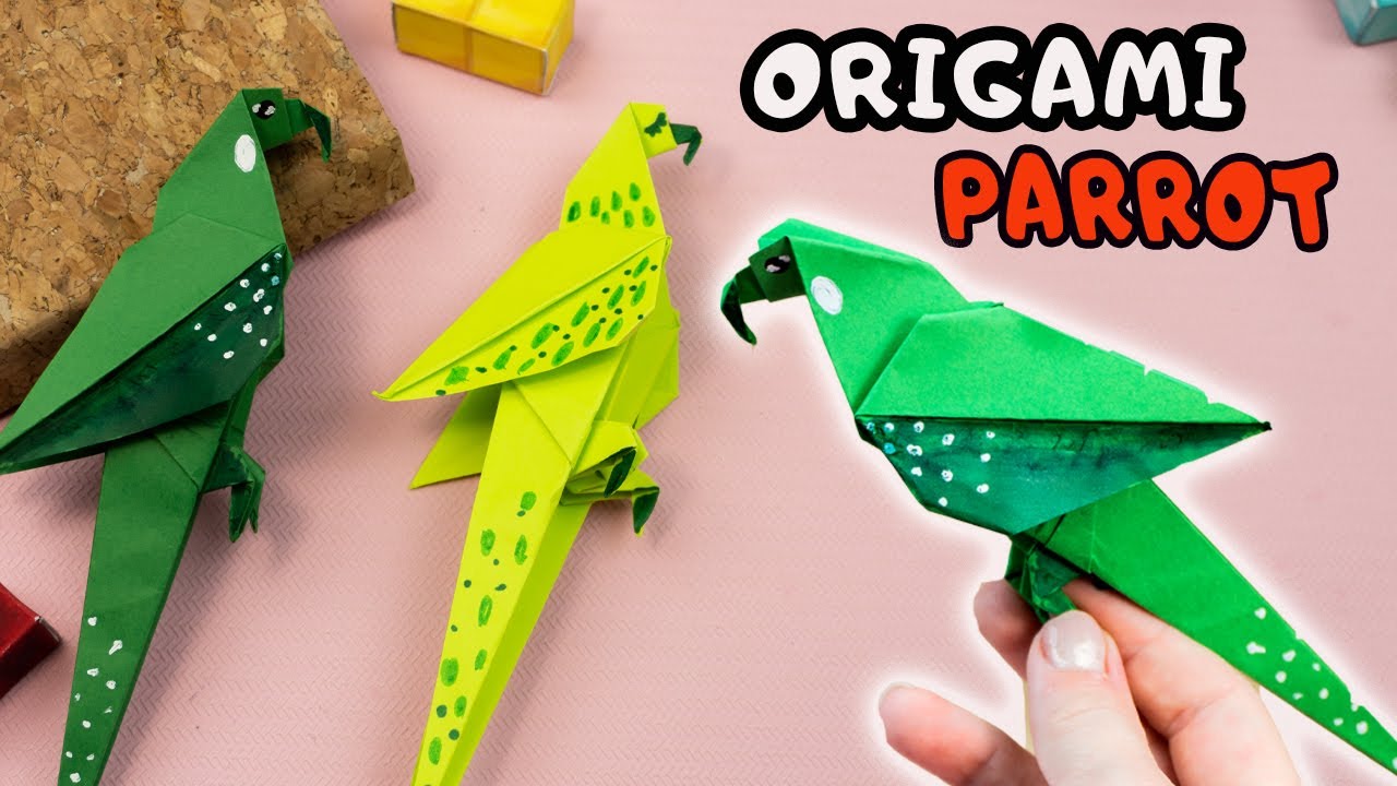 How To Make A Paper Parrot