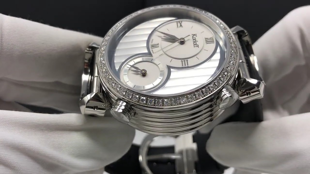 Korloff Reversible Chronograph Watch CR3BSD - YouTube