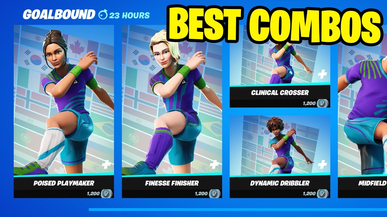 The Best Soccer Skin Combos In Fortnite Soccer Skins Fortnite Youtube