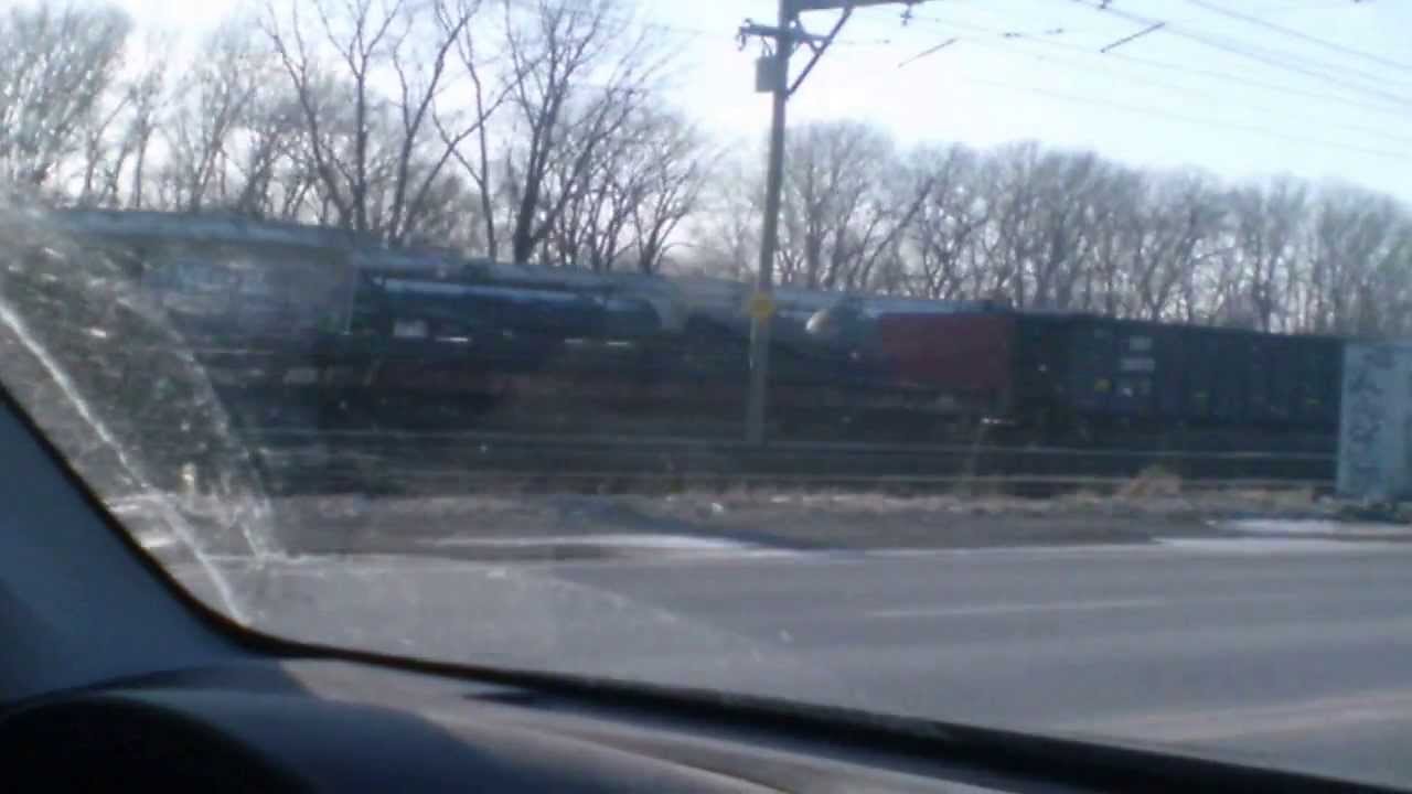 Chassing the South Shore Line NICTD bi level coaches at the Illinois ...