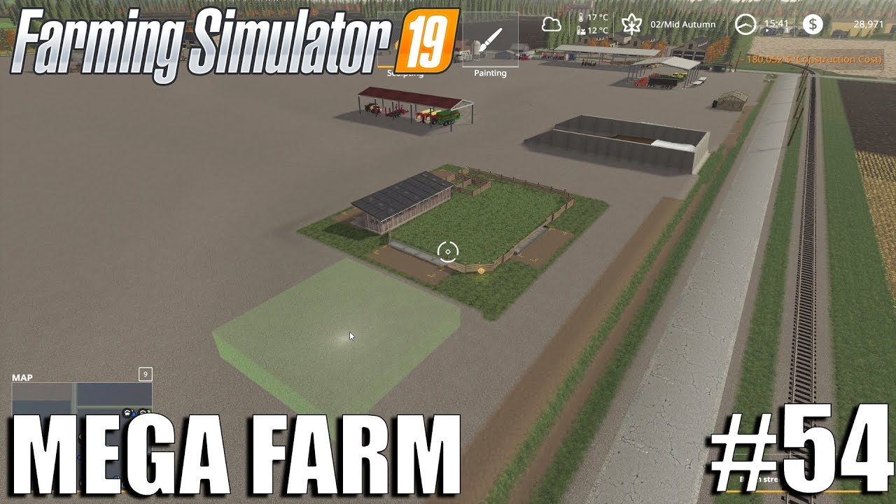MEGA FARM Challenge with SEASONS | Timelapse #54 | Farming Simulator 19 ...
