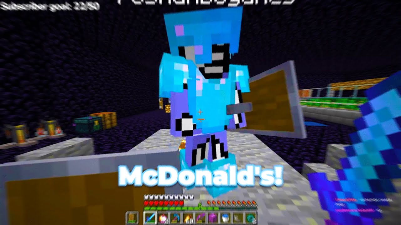 Roshambo opens a restaurant on Lifesteal SMP - YouTube