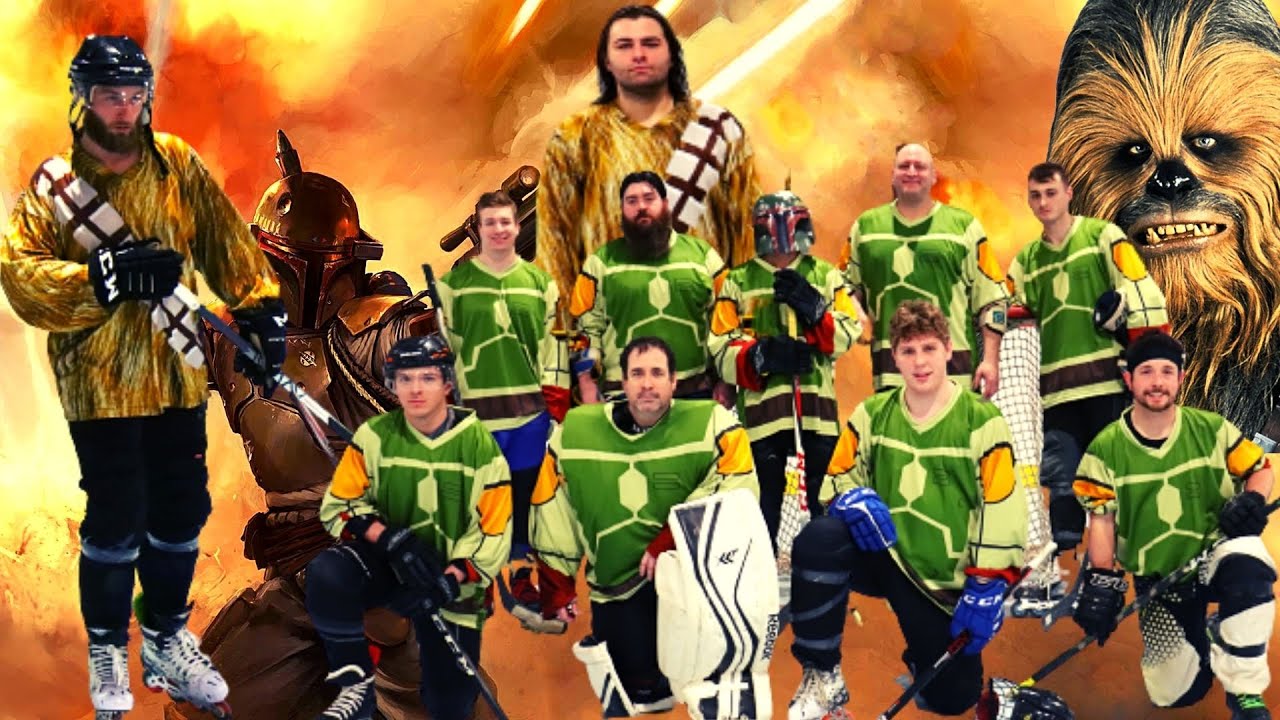 HOT SHOTS SPORTS ARENA PUCK WARS PLAYOFFS (CHEWY VS FETT) - YouTube
