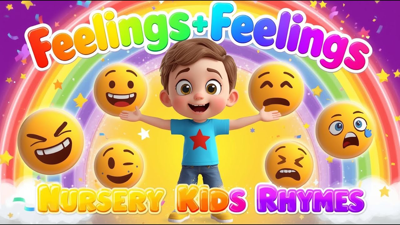 My Feelings Feelings Rhymes – Learn Emotions with Fun | Nursery Rhyme ...