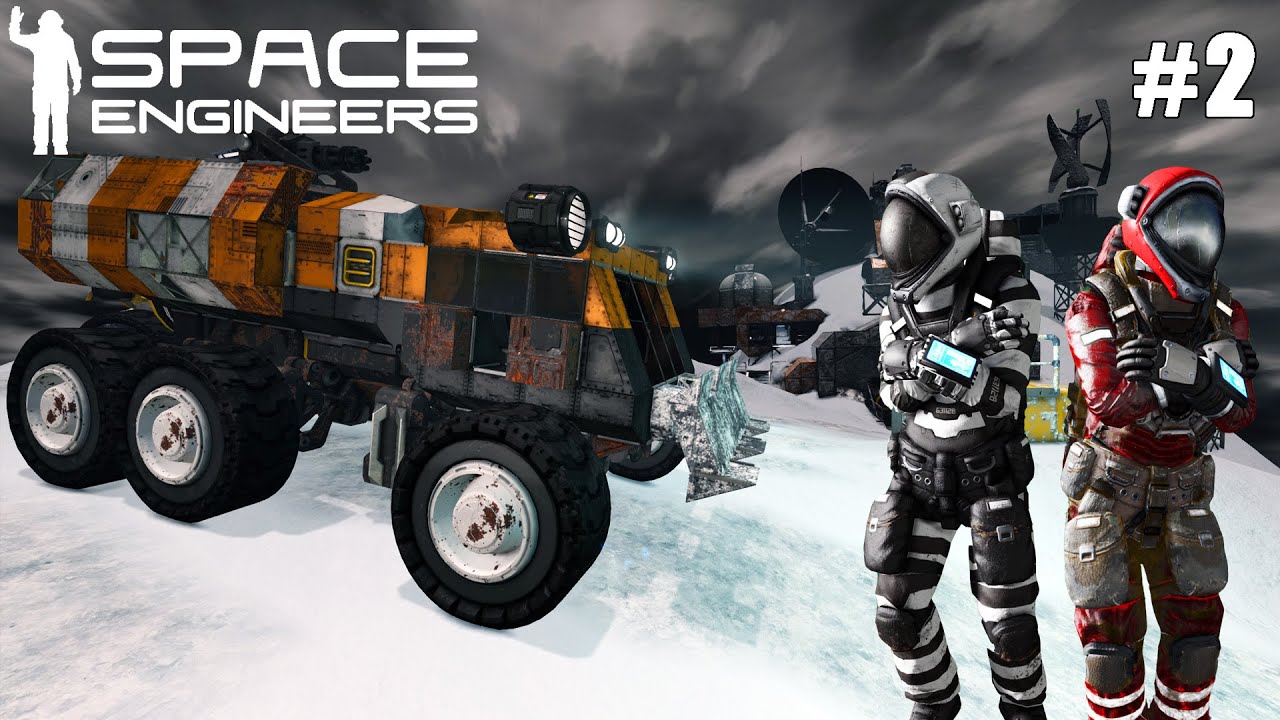 Space Engineers | Frostbite Coop Scenario - Falling Off A Bridge / Part ...