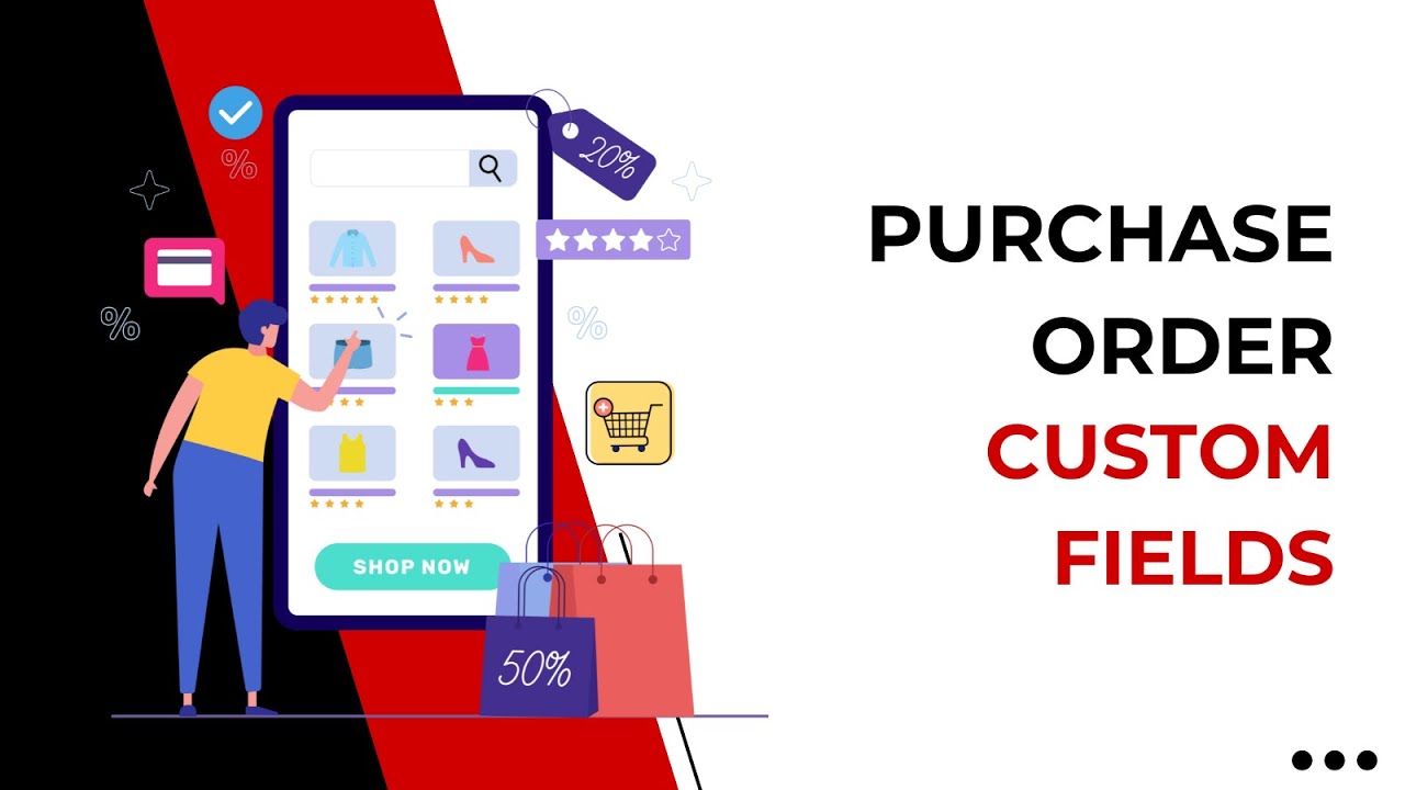 Purchase Order Custom Fields Odoo - YouTube