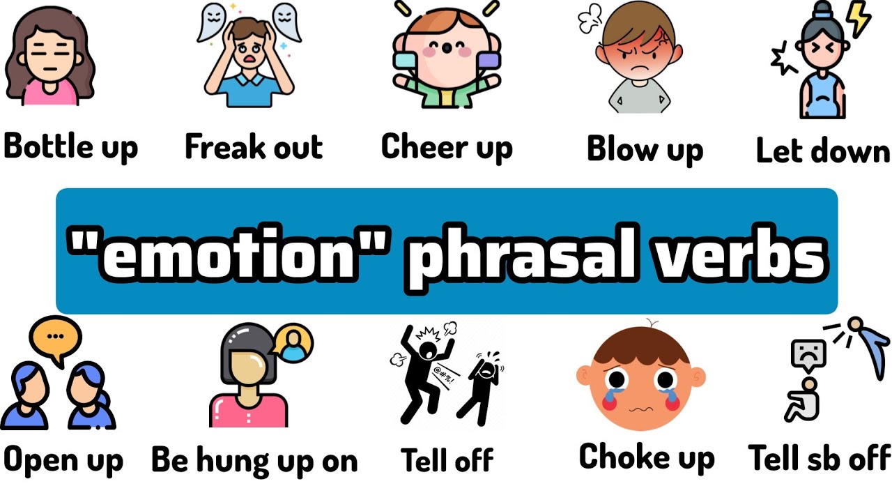 emotion phrasal verbs you MUST know | english vocabulary - YouTube