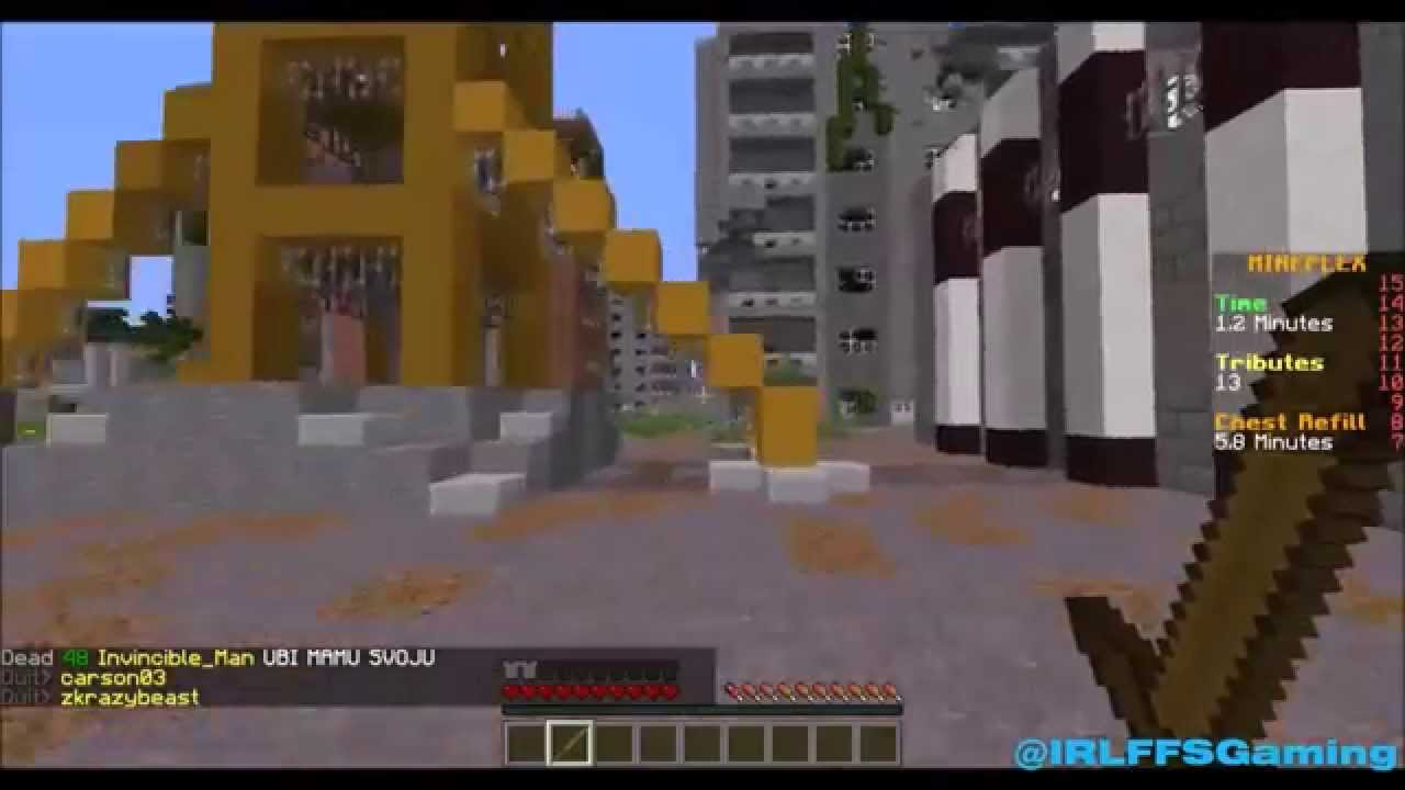 Minecraft Survival Games minegame - YouTube